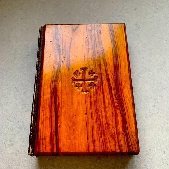 Vintage | Accents | Vintage Olive Wood Bible | Poshmark